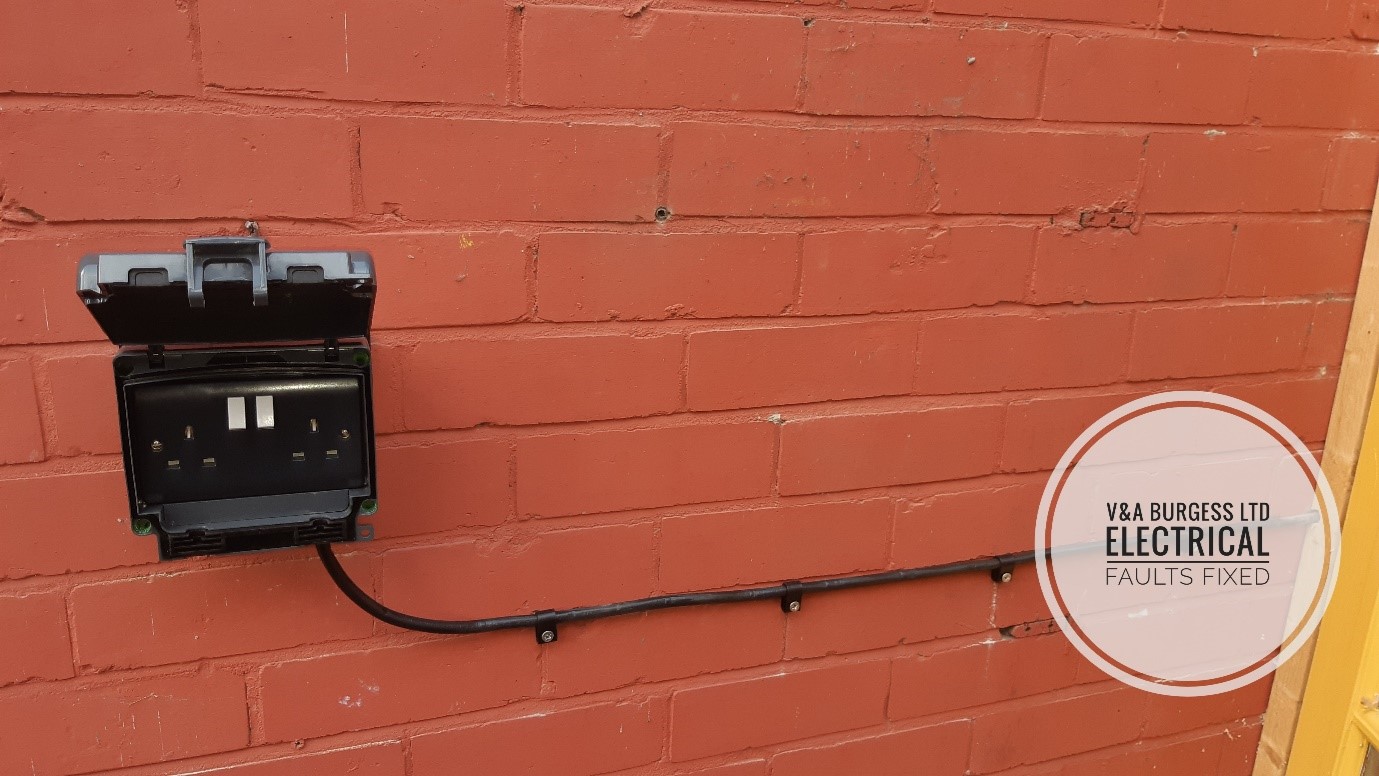 Outdoor Plug Socket | Electrical Faults Fixed