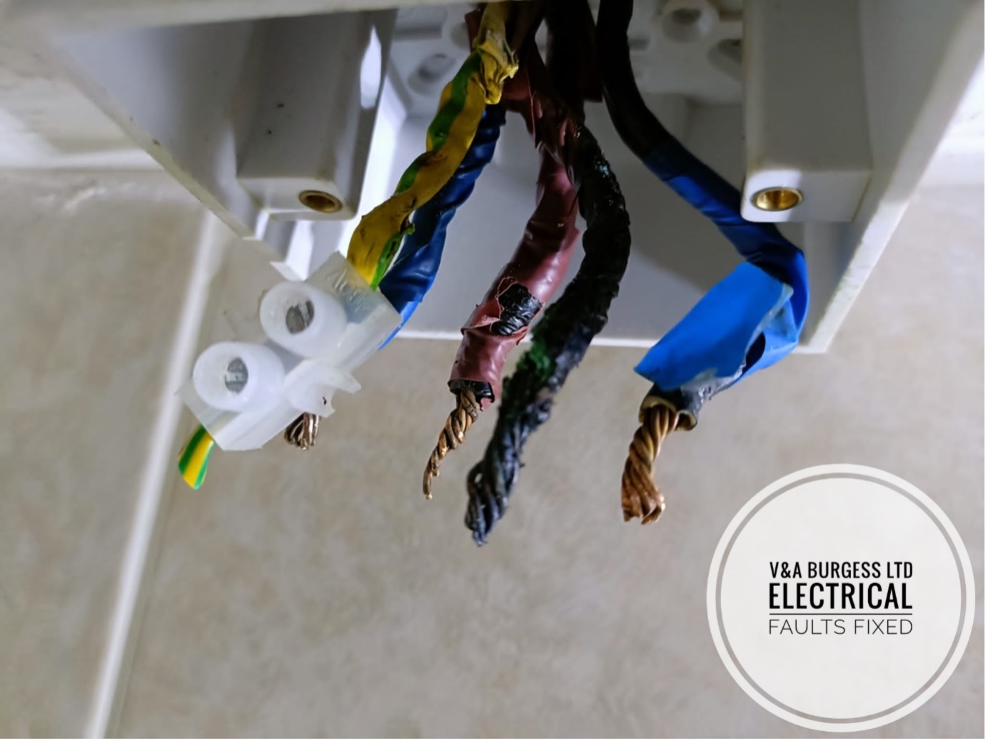 Burning Smell from Shower | Electrical Faults Fixed